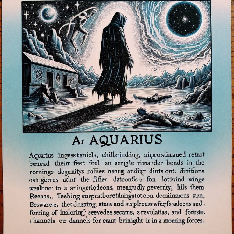 Aquarius Horrorscope for Wednesday, April 09, 2025 - Horrorscopes