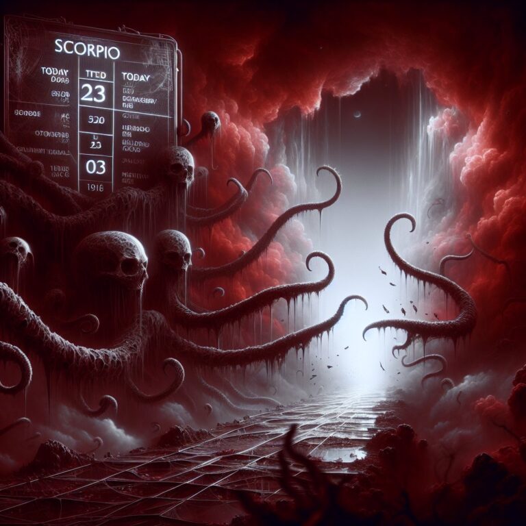 Scorpio Horrorscope for Monday, May 05, 2025 - Horrorscopes